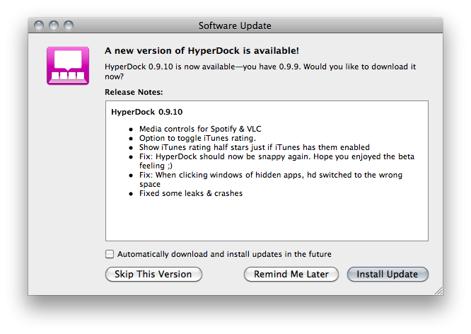 HyperDock Keeps On Getting Better with Spotify & VLC Media Controls - MacStories